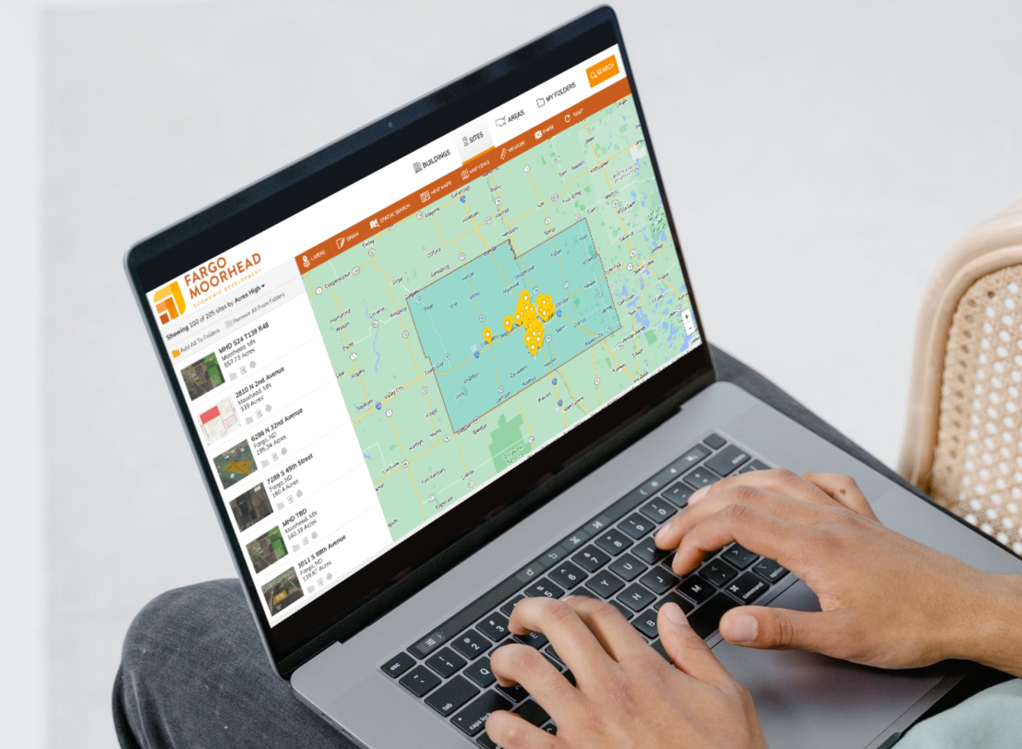 Custom Software for Site Selectors: Find Properties Fast